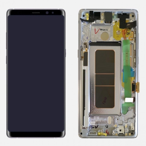 Samsung Galaxy Note 8 LCD&Touch + Frame Assembly (Gray) - ePartSolution.com