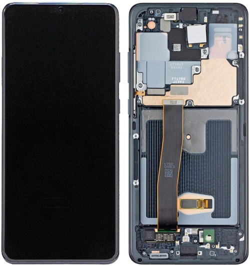 Samsung Galaxy S20 Ultra G988 LCD&Touch + Frame Assembly (Black ...